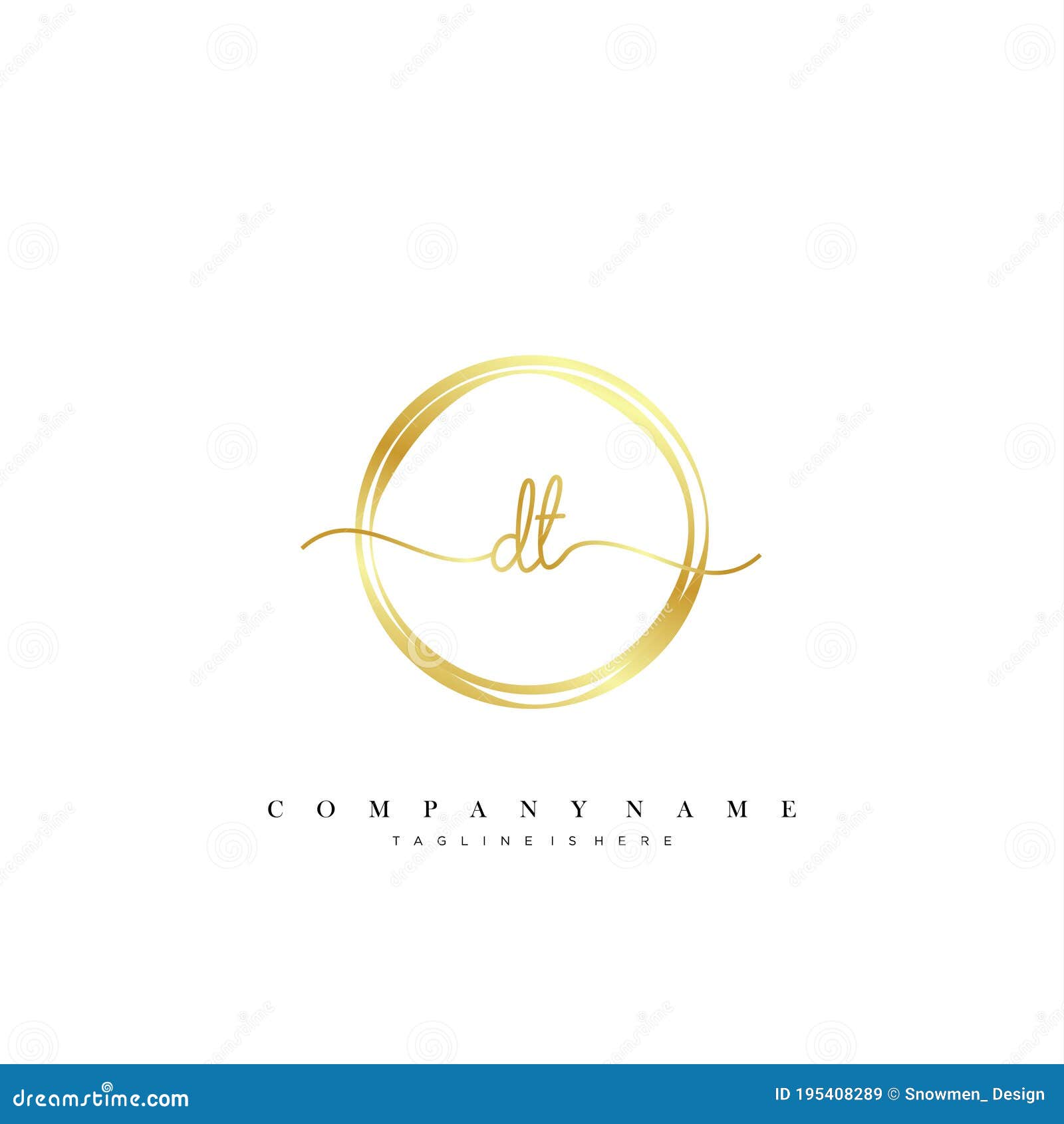 DT Initial Handwriting Minimalist Geometric Logo Template Vector Stock ... DT Initial Handwriting Minimalist Geometric Logo Template Vector Stock ...