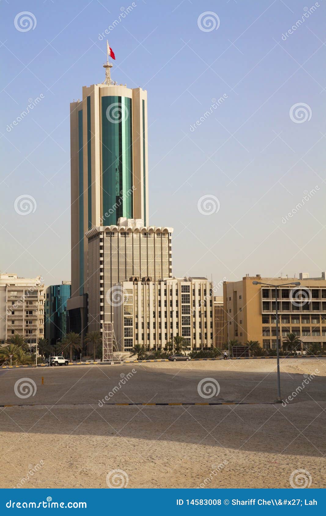 Du centre, Manama, Bahrain photo stock. Image du multiples - 14583008