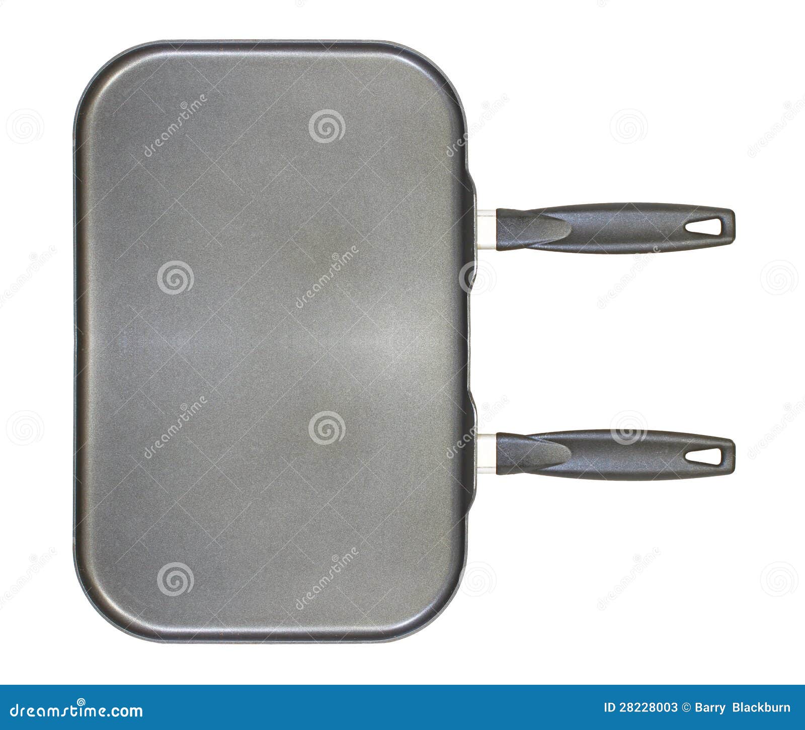 Dual burner frying pan stock image. Image of cooking - 28228003
