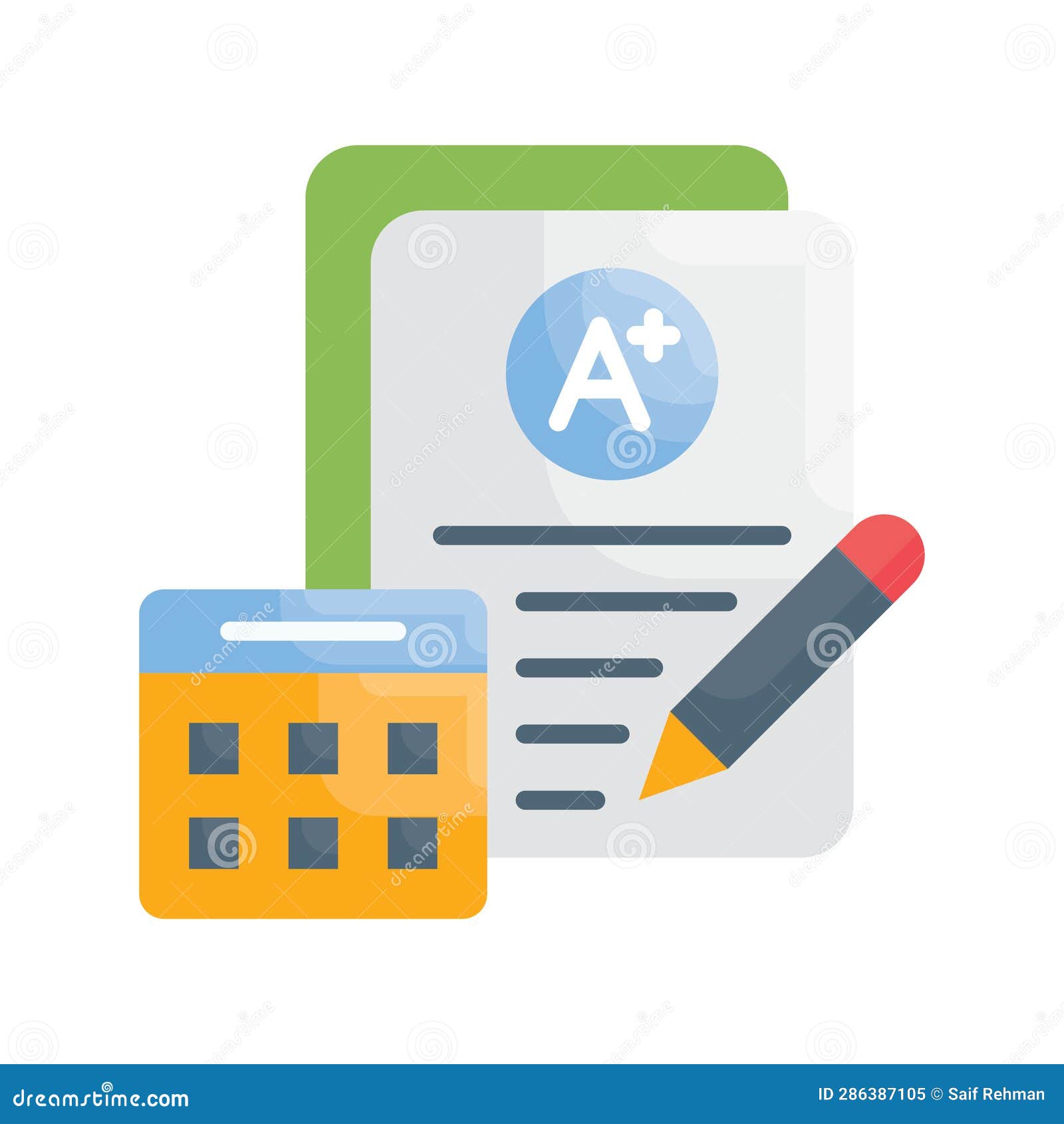 Dual Degree Vector Flat Icon Style Illustration. EPS 10 File Stock ...