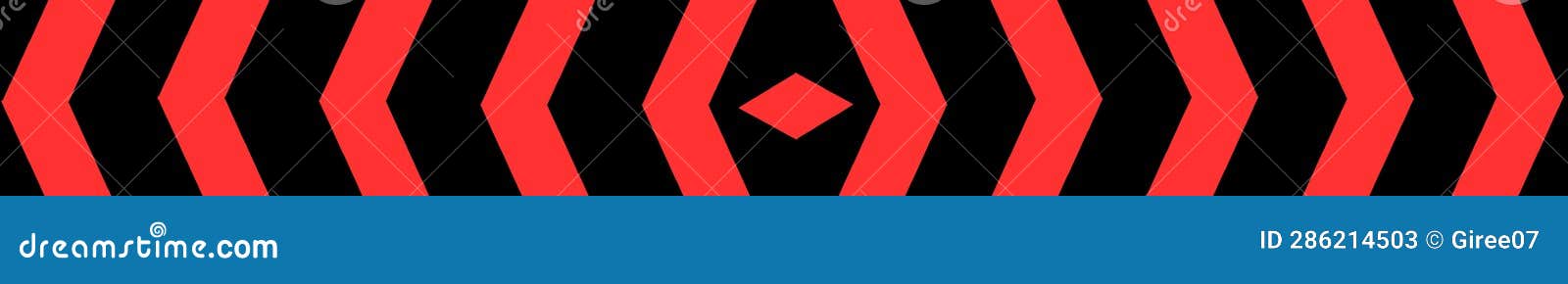 Horizontal Hazard Border Royalty-Free Stock Photo | CartoonDealer.com ...