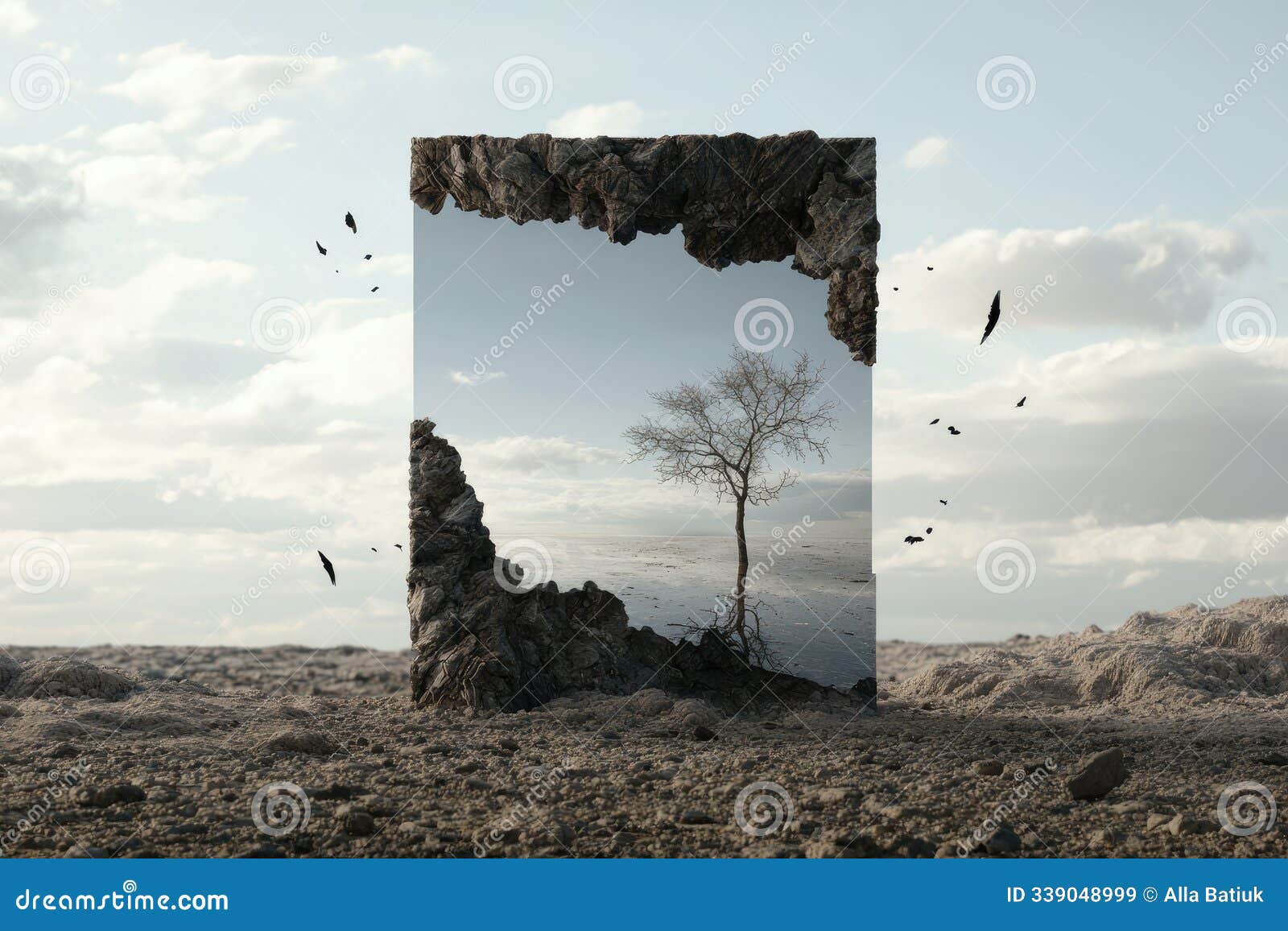 Dual Existence: an Artistic Depiction of a Parallel Universe, Blending ...