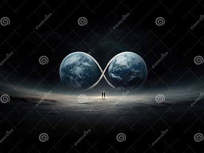 Dual Existence: an Artistic Depiction of a Parallel Universe, Blending ...