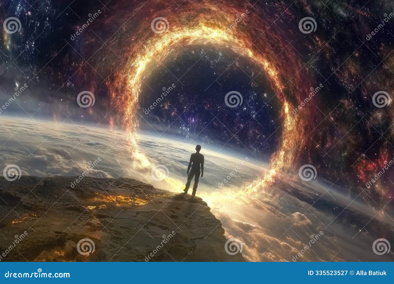 Dual Existence: an Artistic Depiction of a Parallel Universe, Blending ...