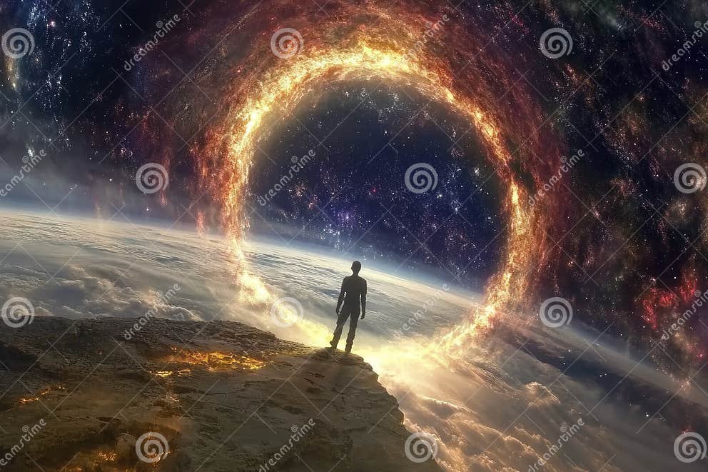 Dual Existence: an Artistic Depiction of a Parallel Universe, Blending ...