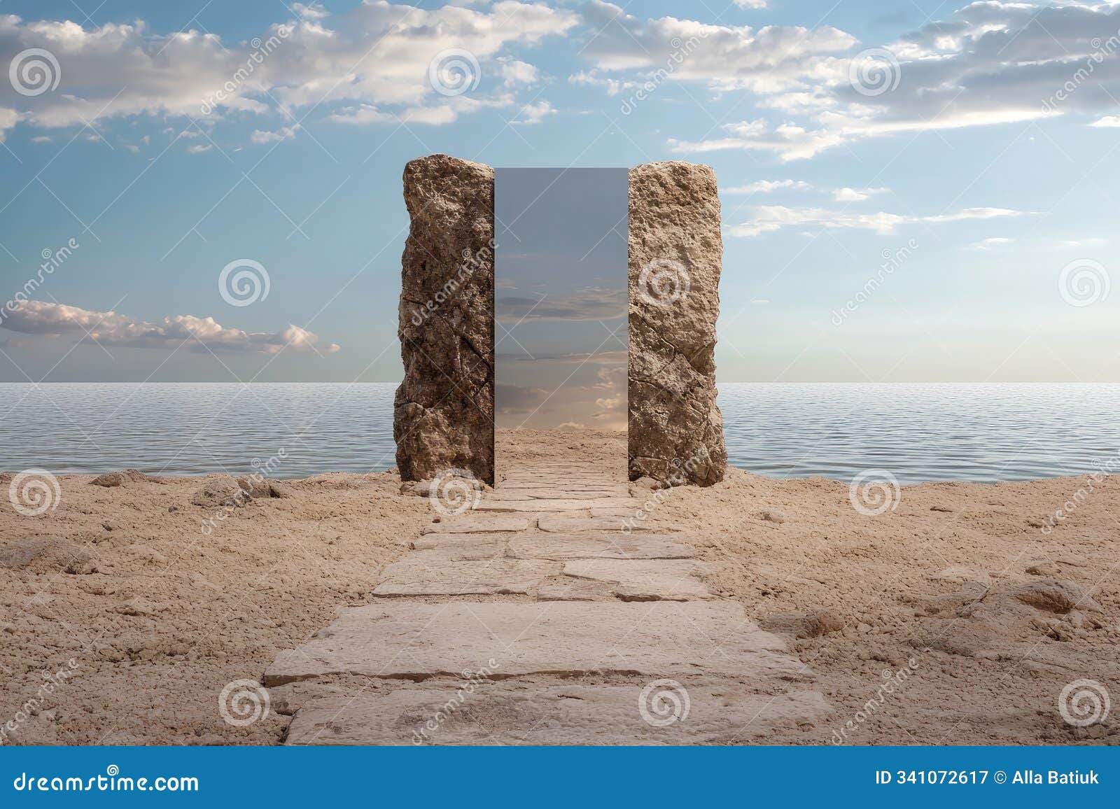 Dual Existence: an Artistic Depiction of a Parallel Universe, Blending ...