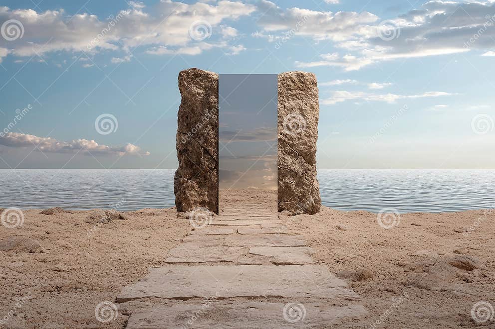 Dual Existence: an Artistic Depiction of a Parallel Universe, Blending ...