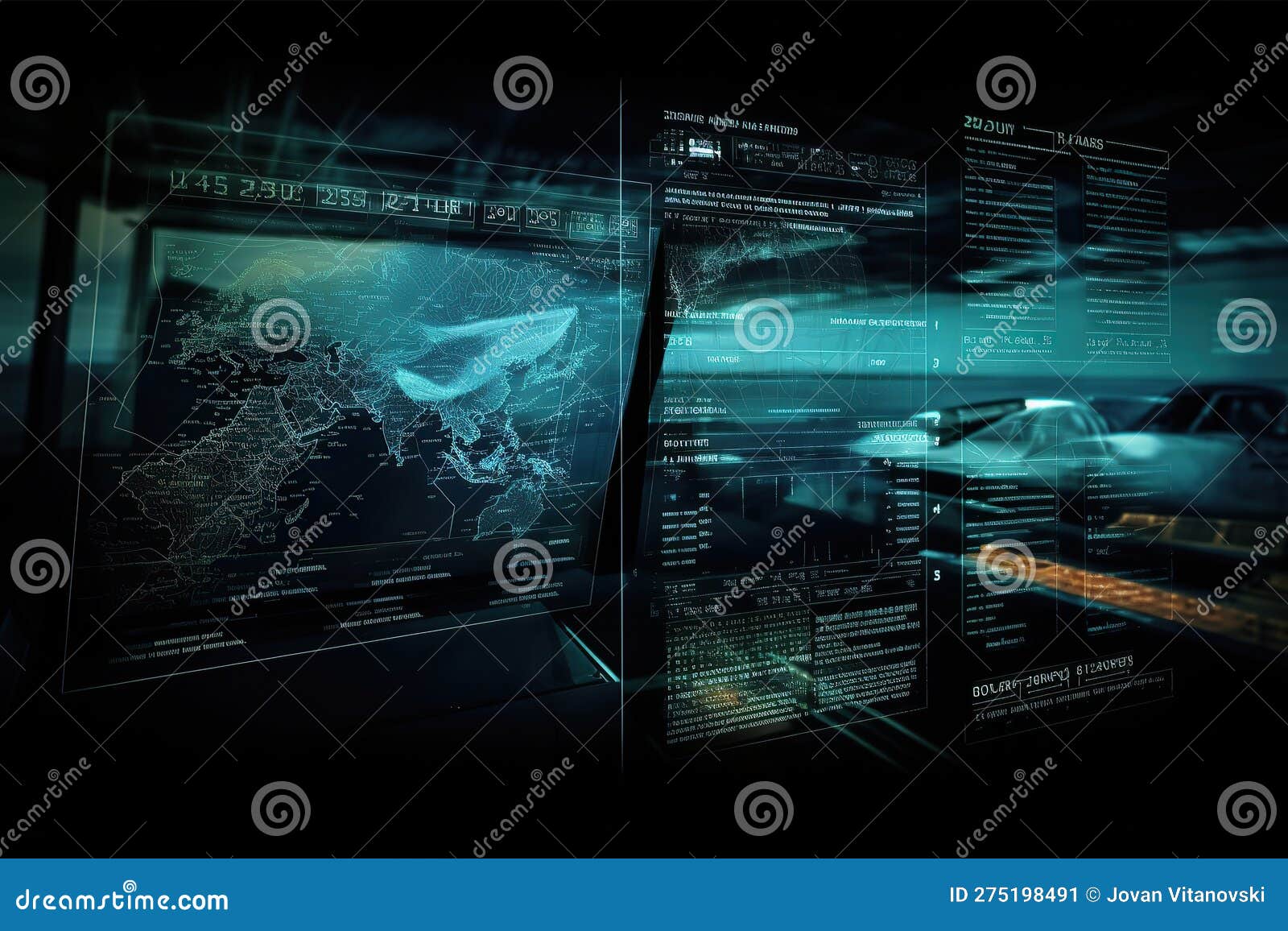 Dual Exposure Concepts of Plane and Flight Info Screens Created by ...