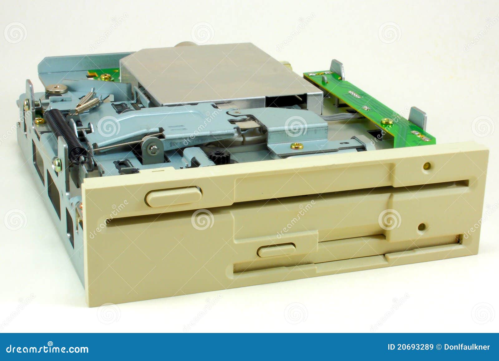 Dual floppy drive stock image. Image of computer, store - 20693289