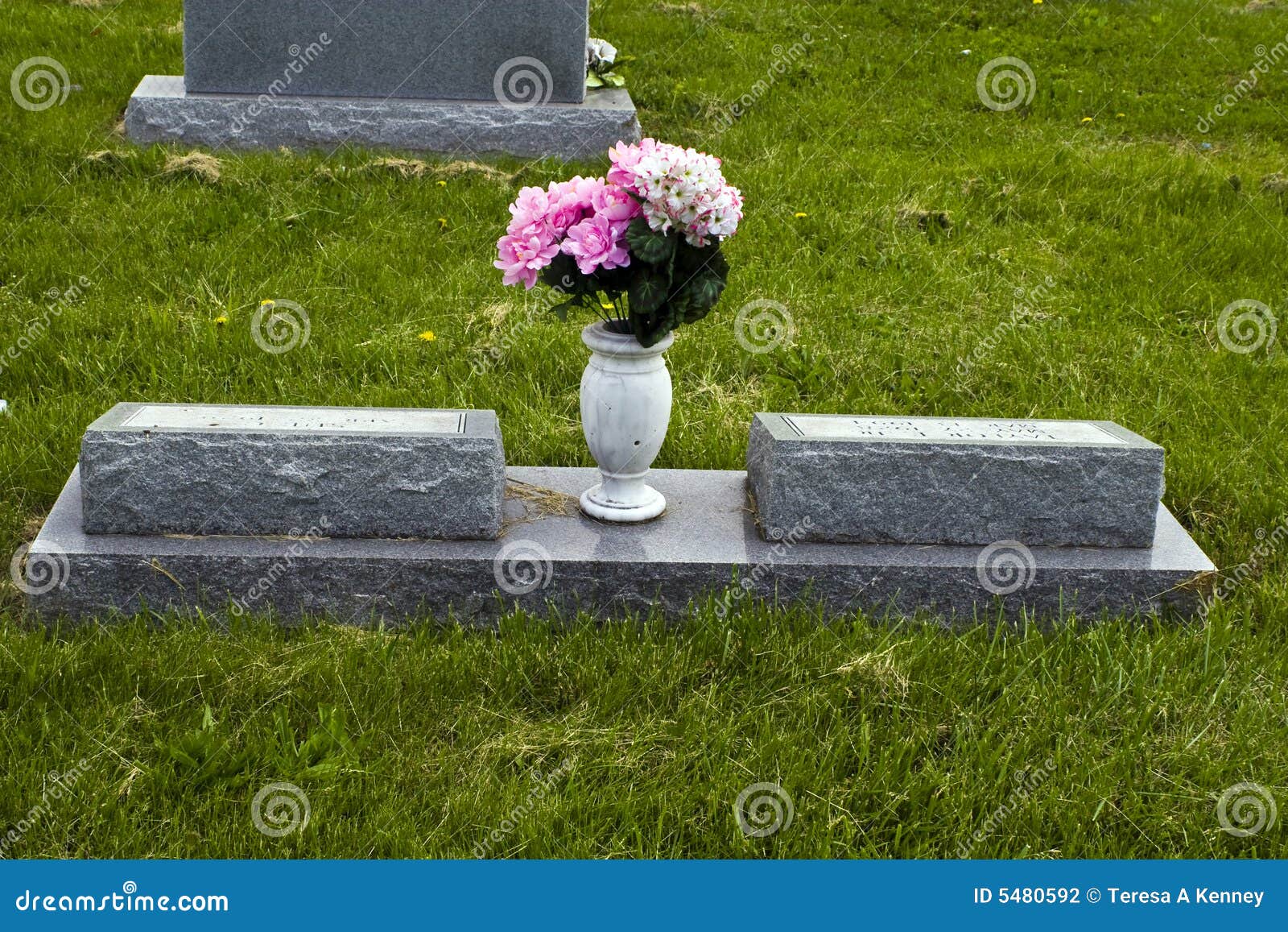 Dual Gravestone stock photo. Image of gravestone, double - 5480592