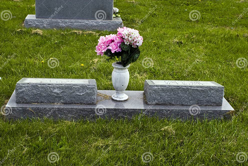 Dual Gravestone stock photo. Image of gravestone, double - 5480592