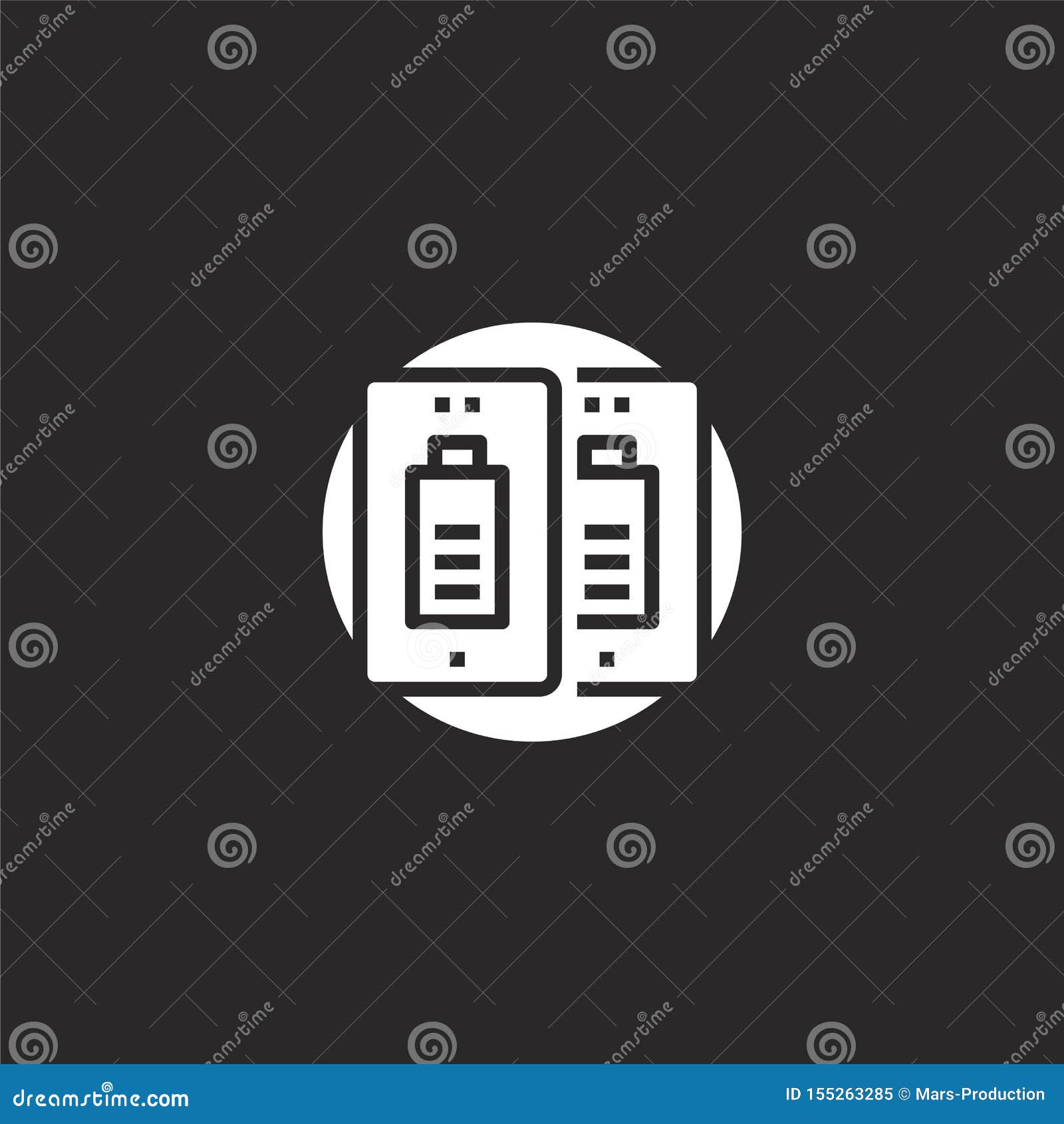 Dual Icon. Filled Dual Icon for Website Design and Mobile, App ...