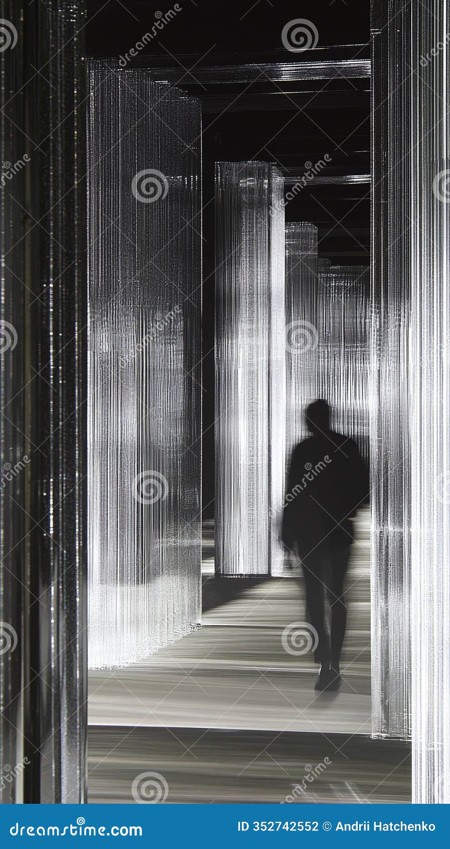 A Dual-layered Design Featuring Translucent Black Overlay with Text ...