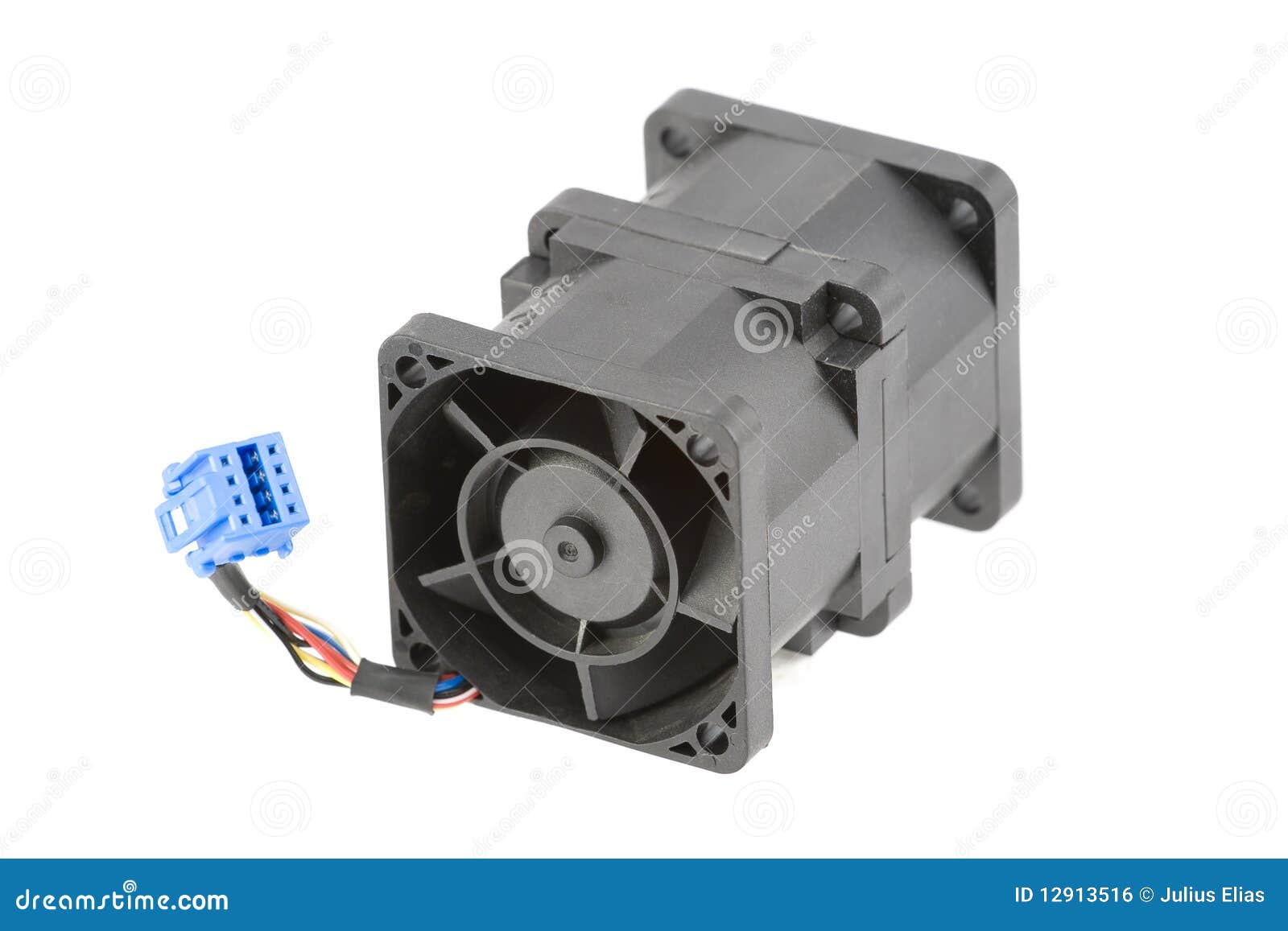 Dual-Rotor Cabled Cooling Fan Stock Image | CartoonDealer.com #29056723