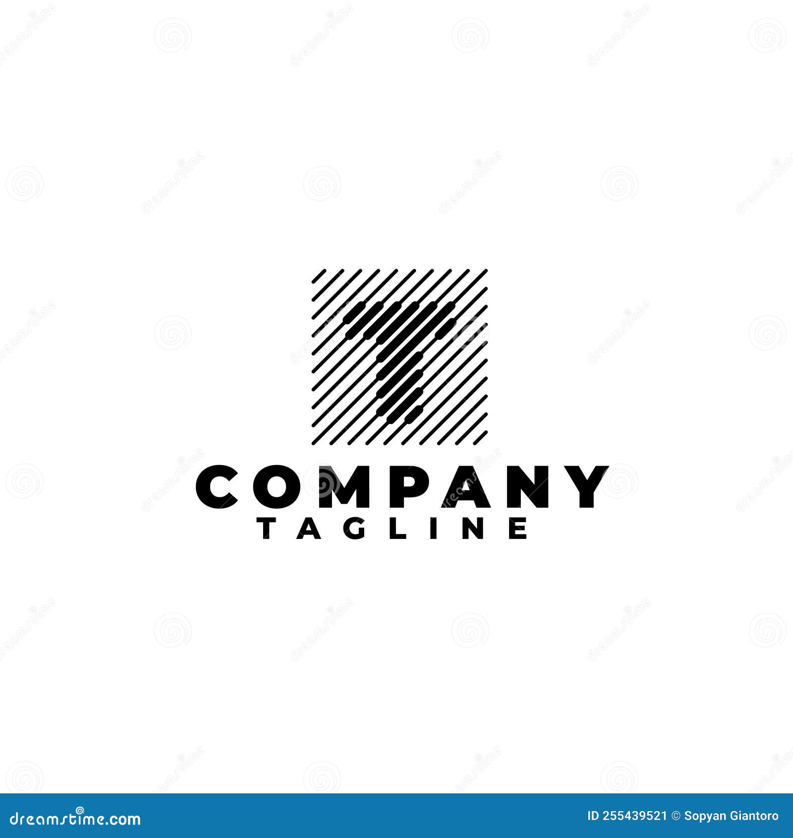 Dual Tone T Rectangle Box Logo Stock Vector - Illustration of agency ...