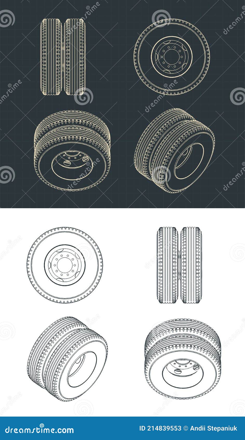 Wheel Blueprints Stock Illustrations – 288 Wheel Blueprints Stock ...