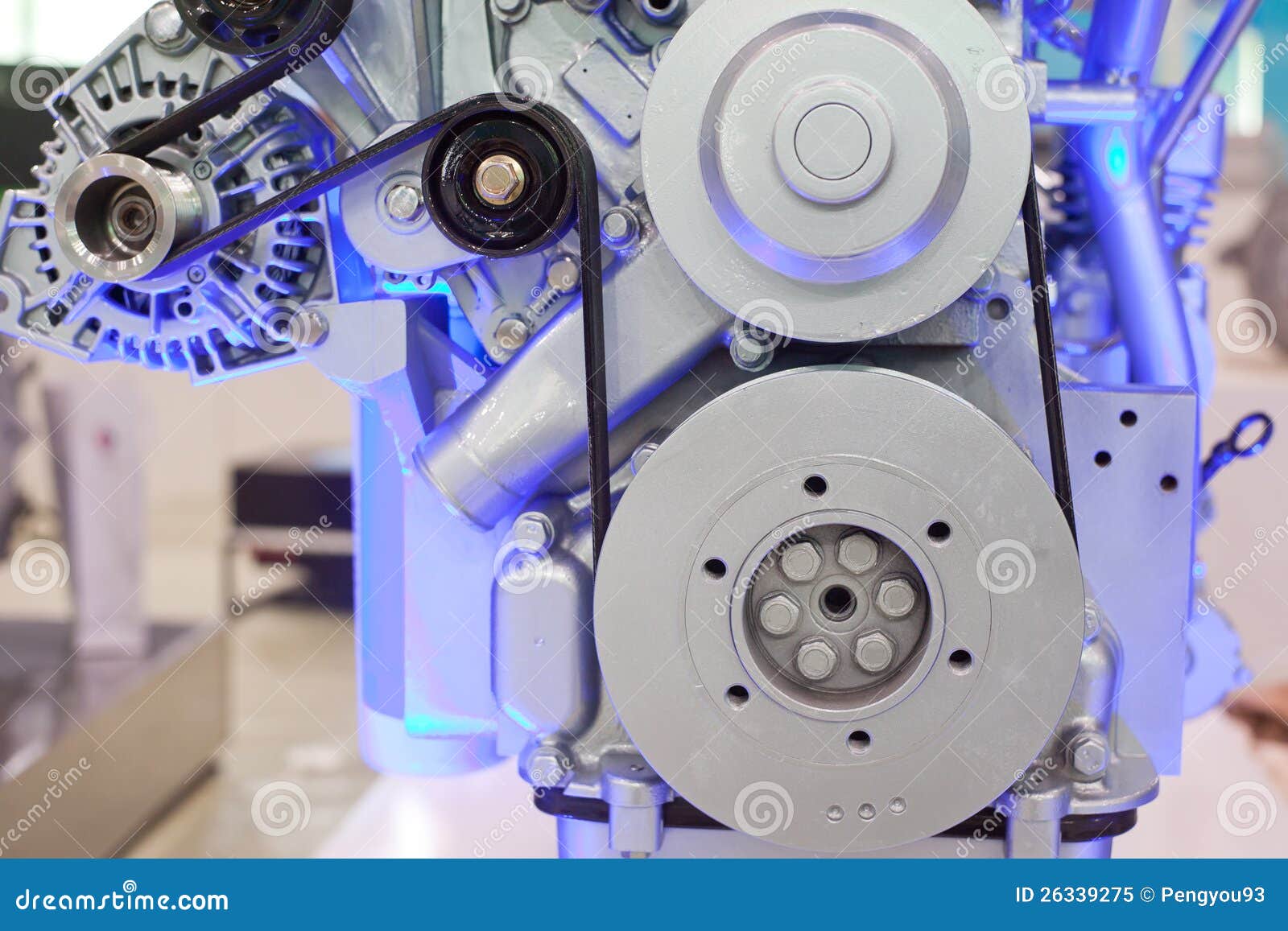 Dual-use petrol car engine stock image. Image of valves - 26339275