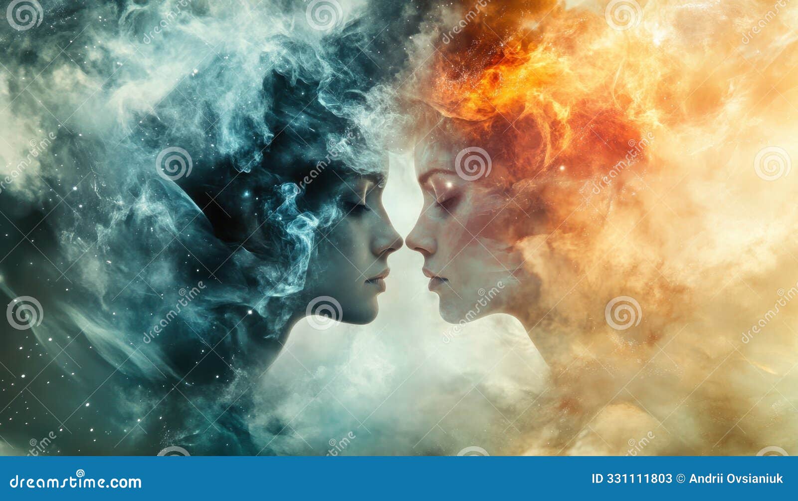 Duality of Elements Represented by Two Faces Merging in Cosmic Smoke ...