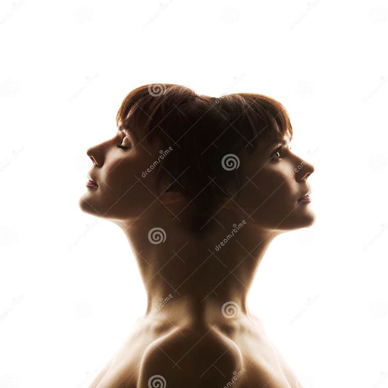 Duality of human nature stock photo. Image of meditation - 11601498