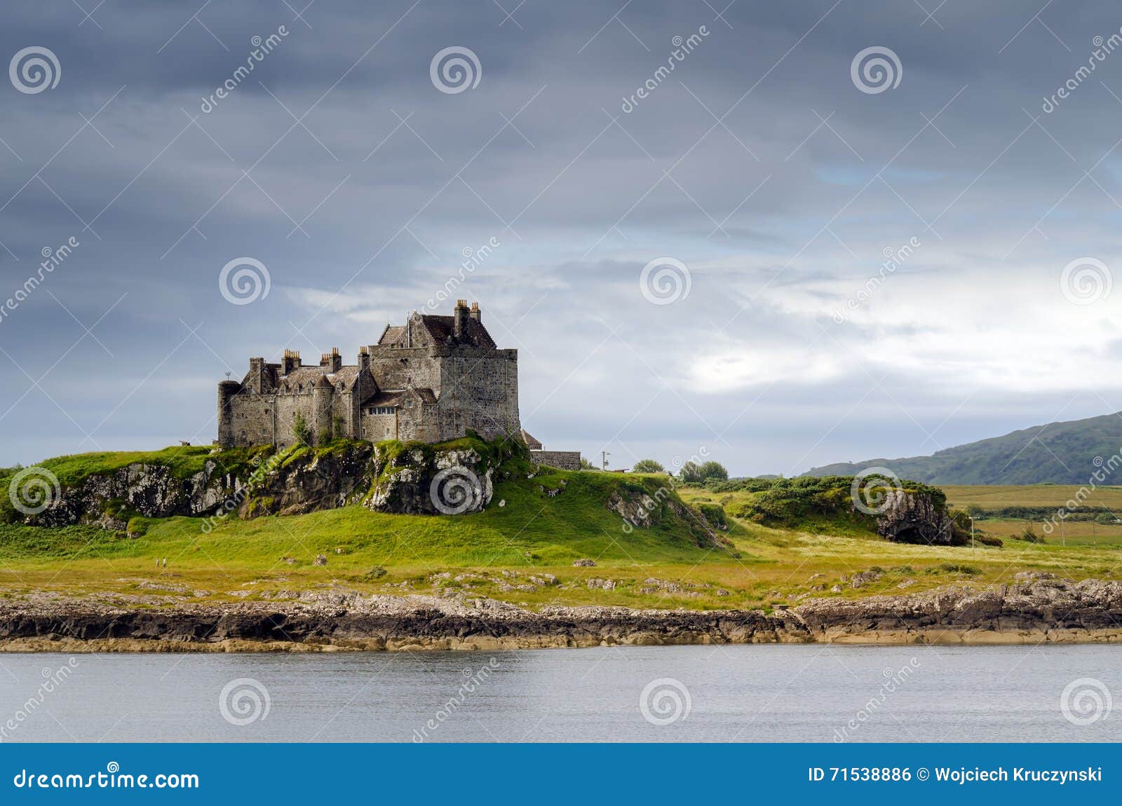 Duart Castle stock photo. Image of castle, landmark, scotland - 71538886