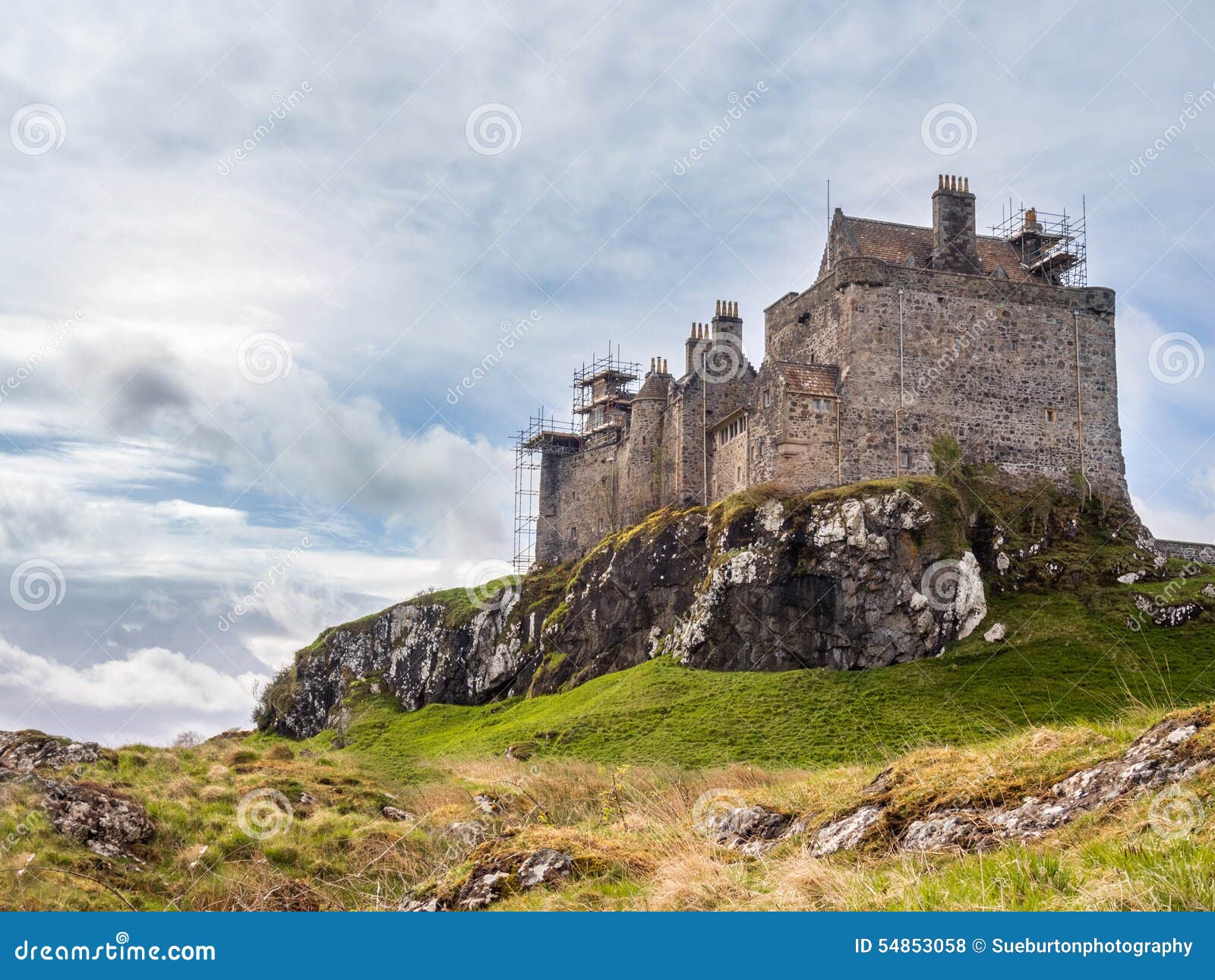 Duart stock photo. Image of island, duart, castle, connery - 54853058