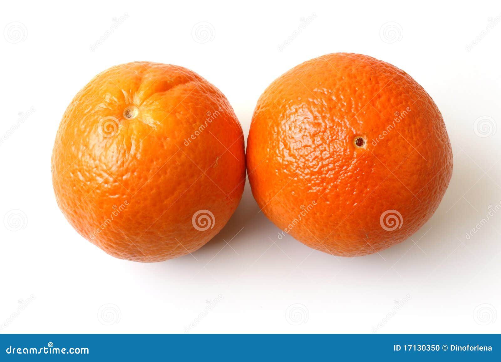 Duas laranjas inteiras foto de stock. Imagem de cuidado - 17130350