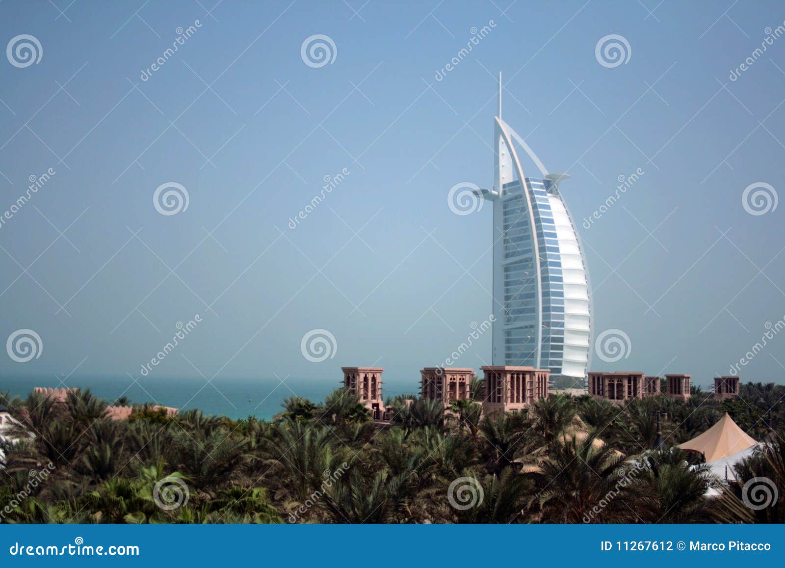 Dubai editorial photography. Image of destinations, cityscape - 11267612
