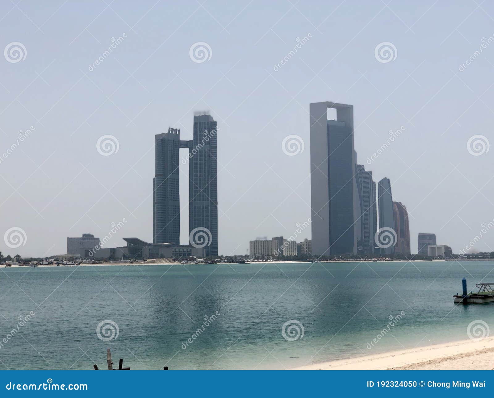 Dubai building on Sea editorial image. Image of building - 192324050