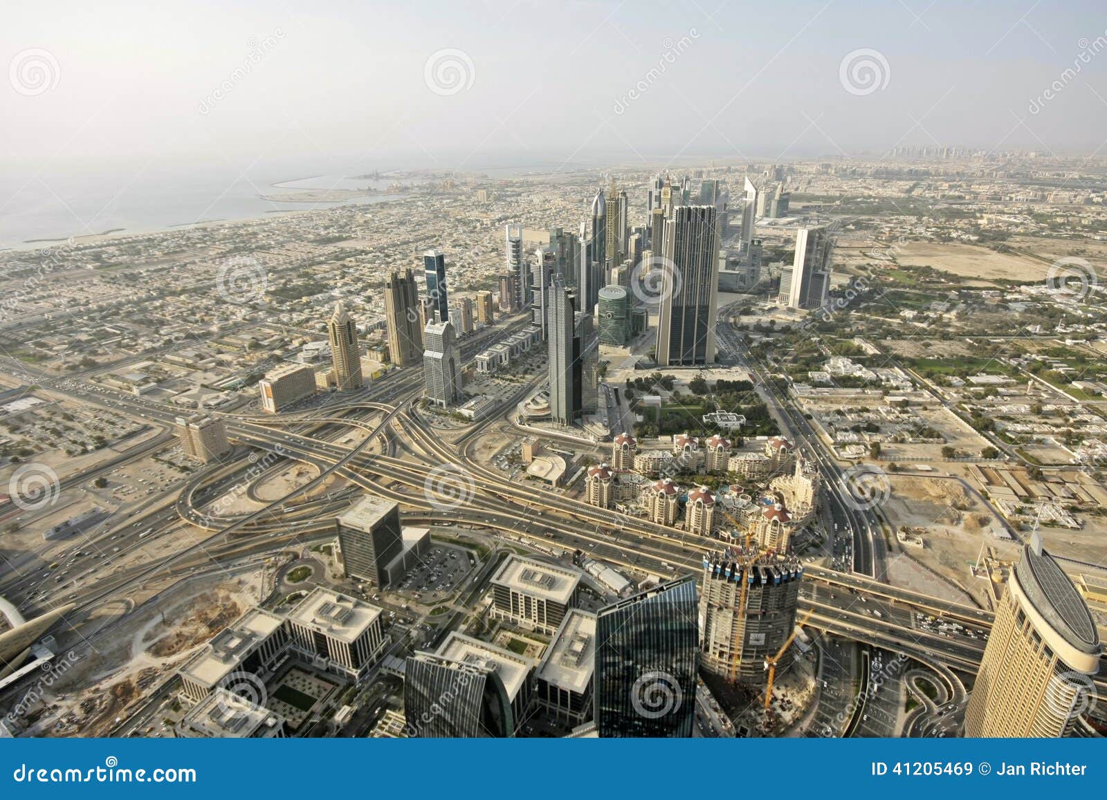 Dubai buildings stock image. Image of united, dubai, modern - 41205469