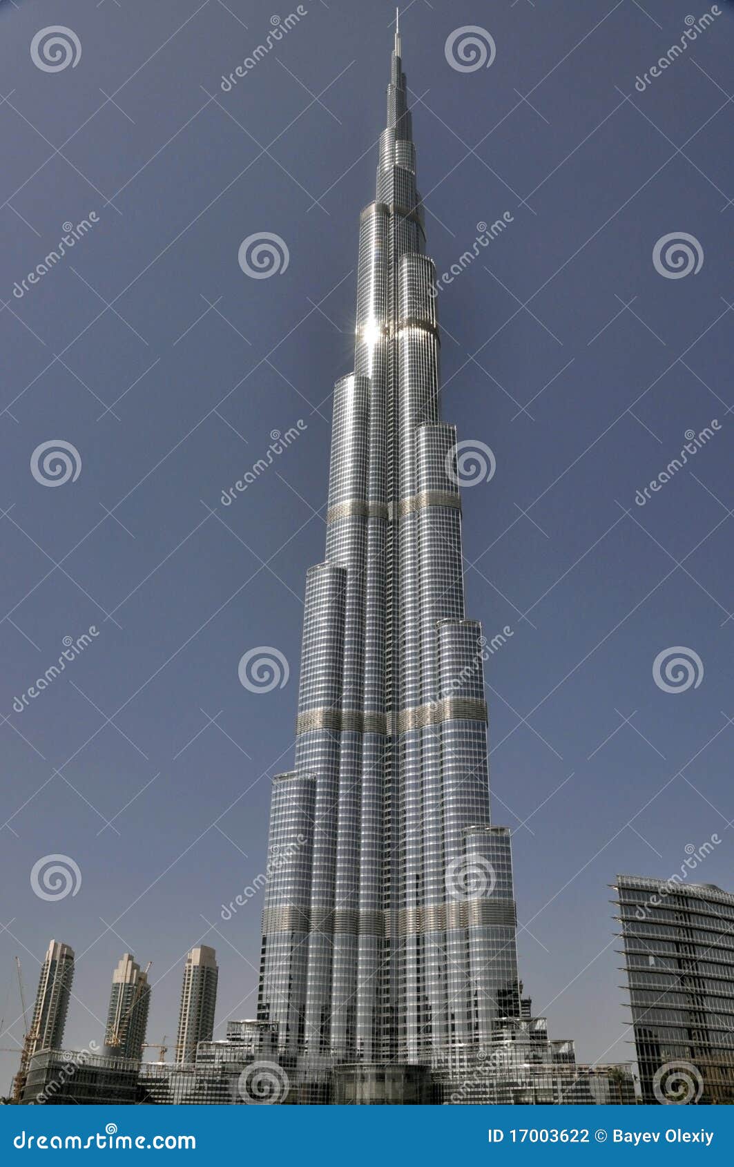 Dubai Burj Halifa Highest Building in the Worl Stock Photo - Image of ...