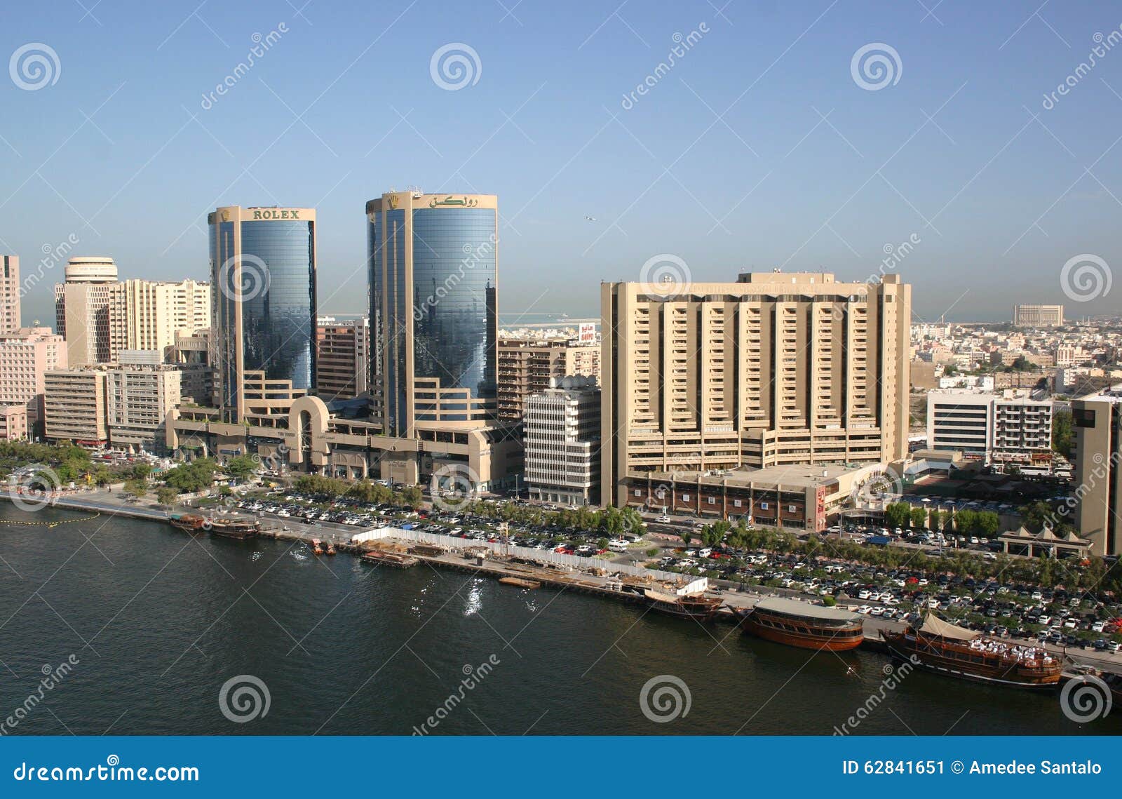 Dubai Creek view editorial photo. Image of sheikh, outdoor - 62841651