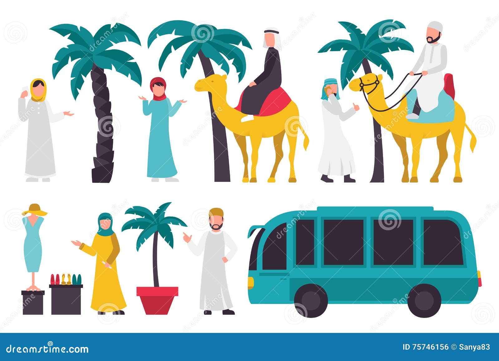 Dubai People Stock Illustrations – 2,241 Dubai People Stock ...
