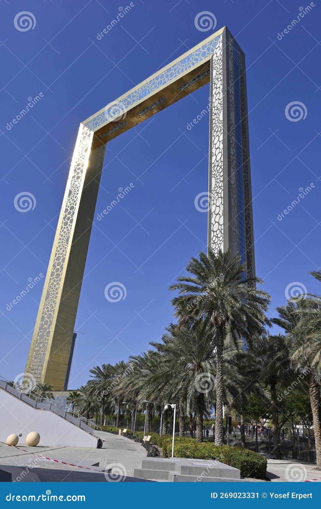 Dubai UAE Architectural Detail Of Sheikh Saeed Al-Maktoum House Stock ...
