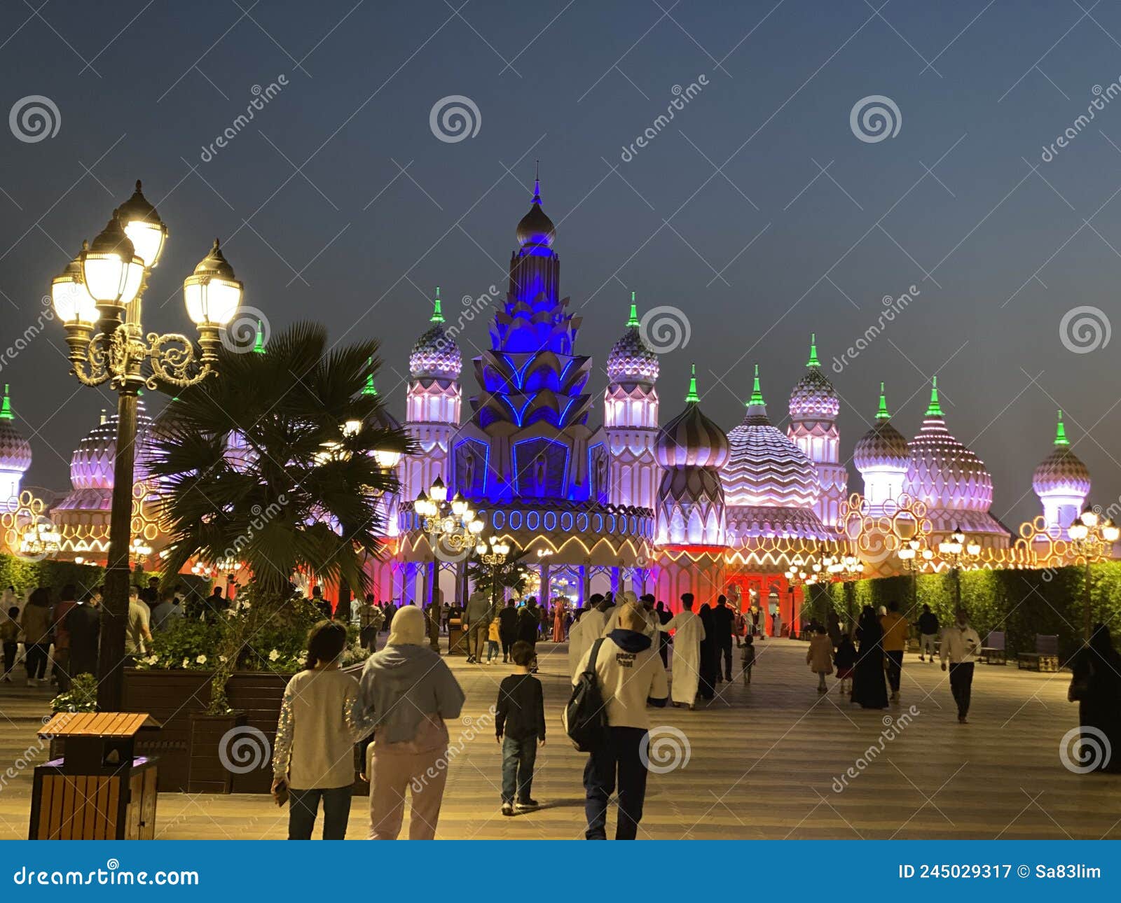 Dubai global village uae fotografía editorial. Imagen de recurso ...