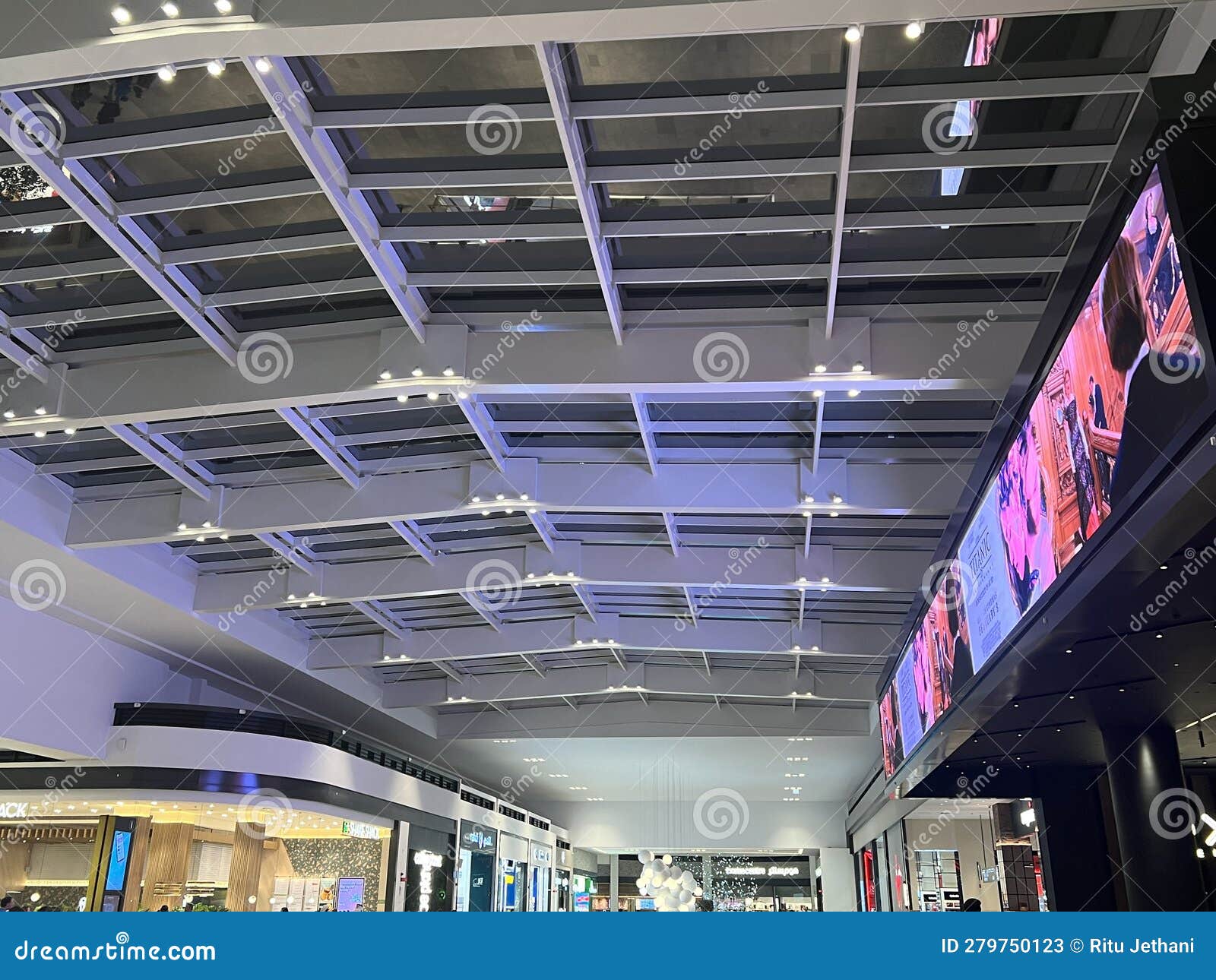 Dubai Hills Mall in the UAE. Editorial Stock Photo - Image of garments ...