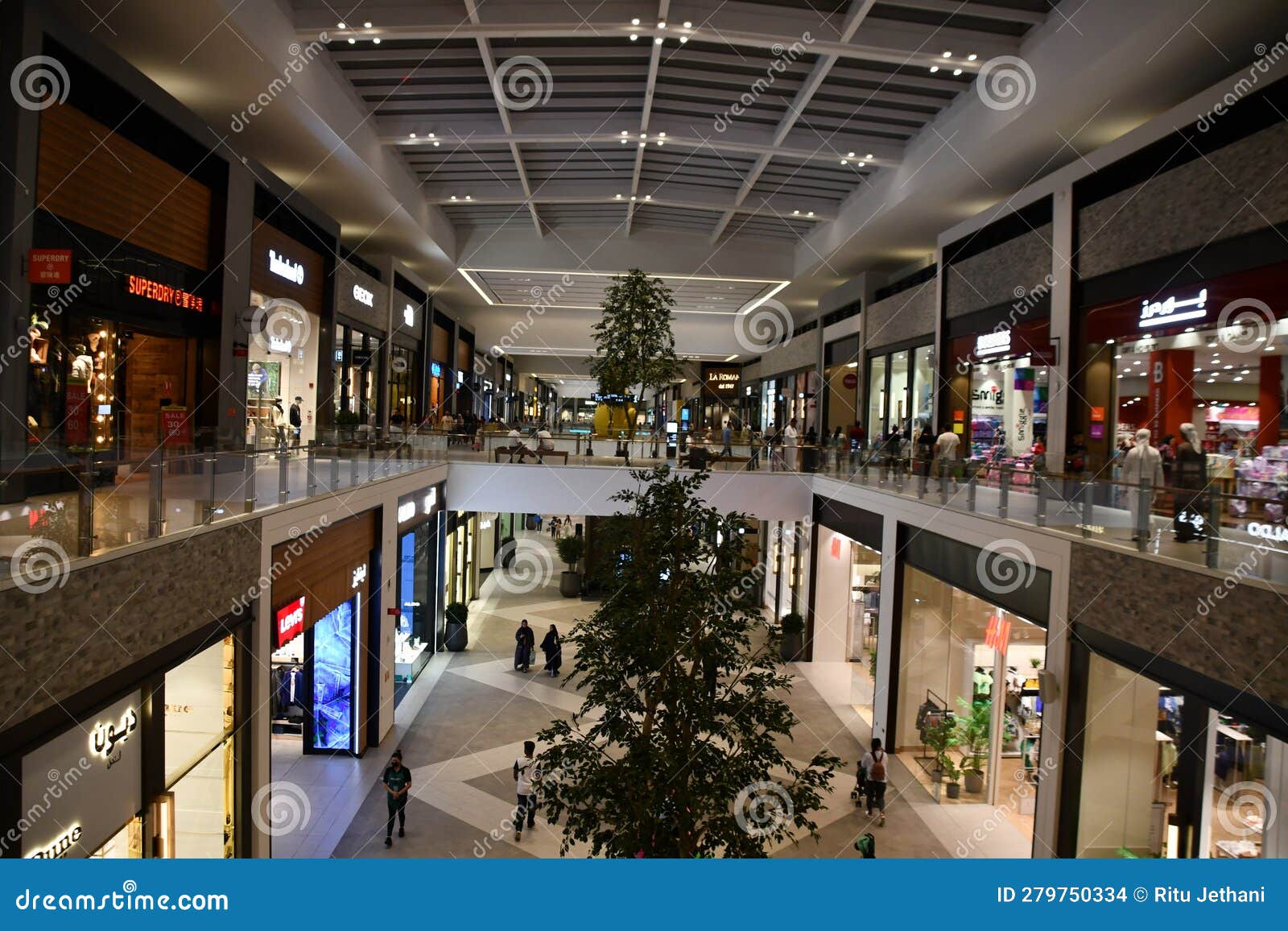 Dubai Hills Mall in the UAE. Editorial Stock Image - Image of designer ...