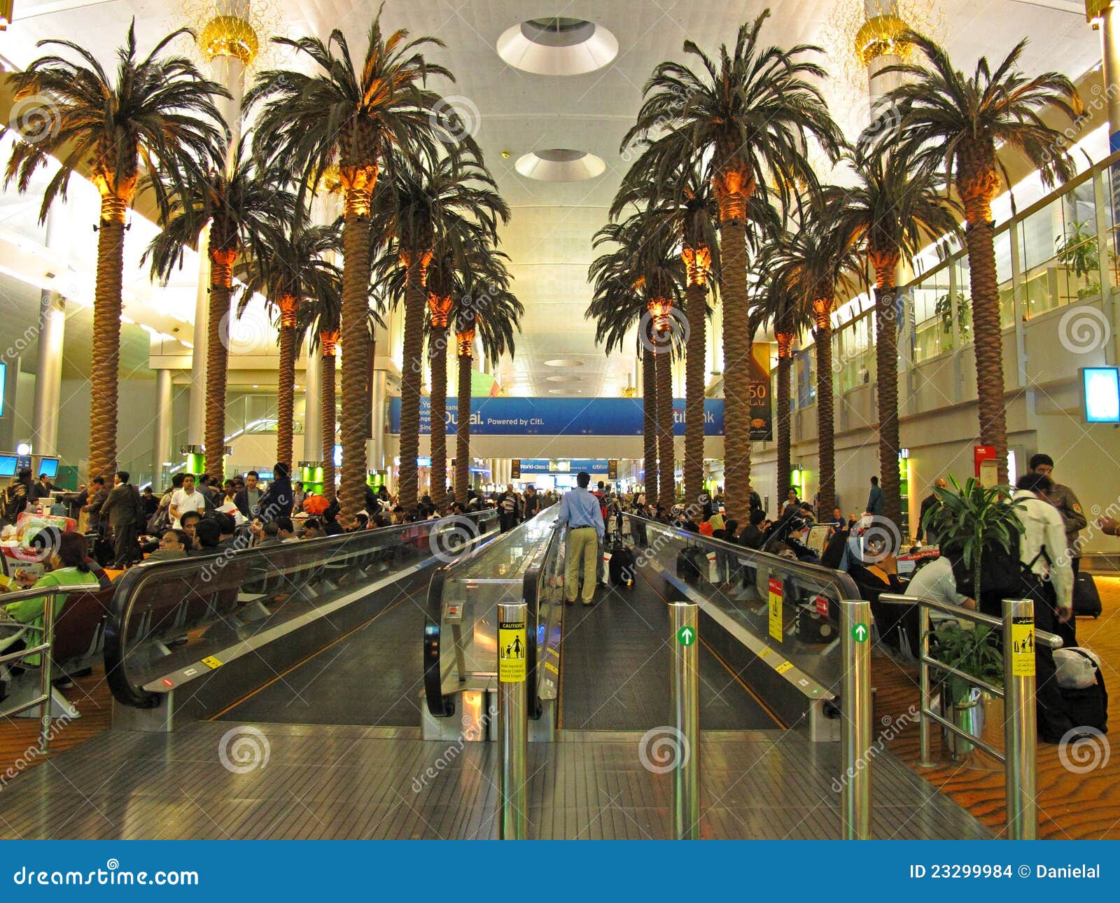 Dubai International Airport Editorial Stock Image - Image of modern ...