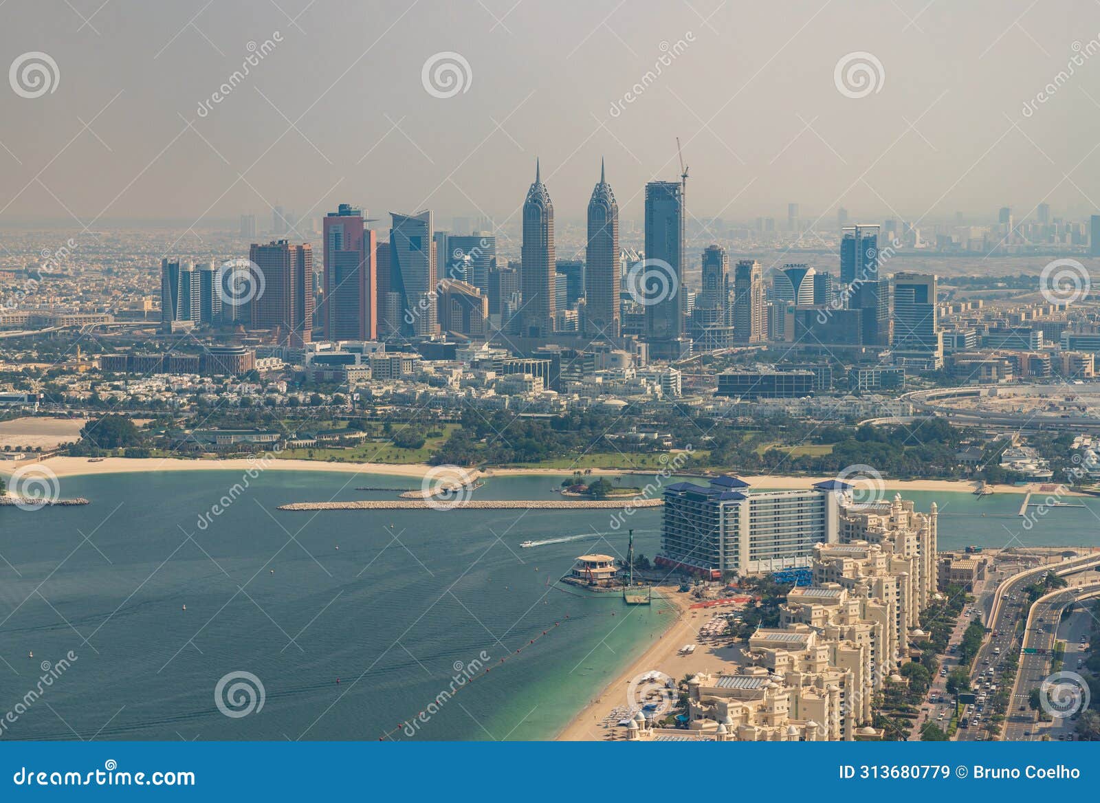 Dubai Internet City Buildings Stock Image - Image of united, technology ...