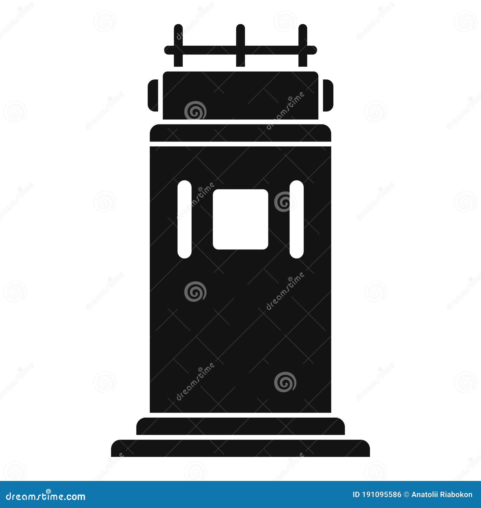 Dubai Kiosk Icon, Simple Style Stock Vector - Illustration of arabia ...