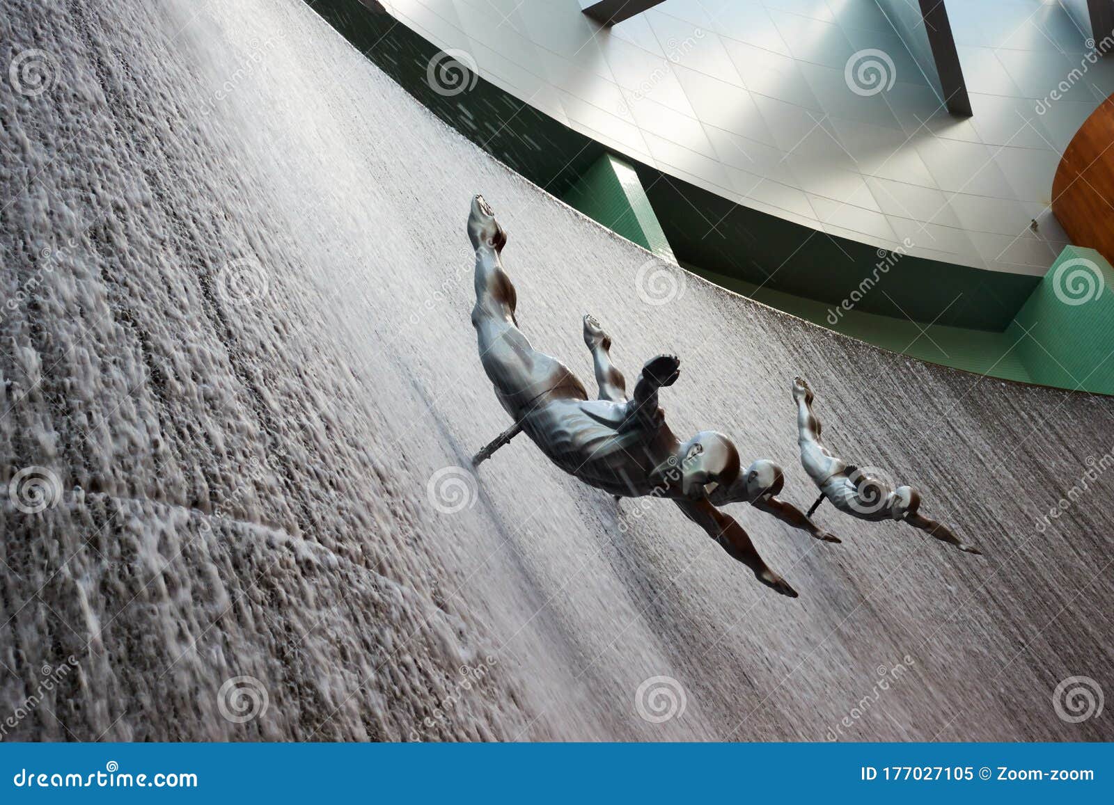 Dubai Mall Waterfall editorial image. Image of emirate - 177027105