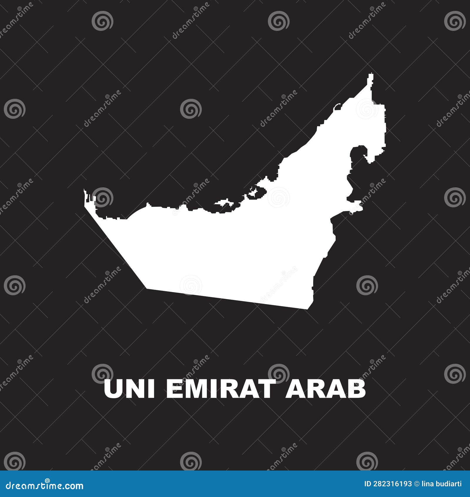 Dubai map icon stock vector. Illustration of emirates - 282316193