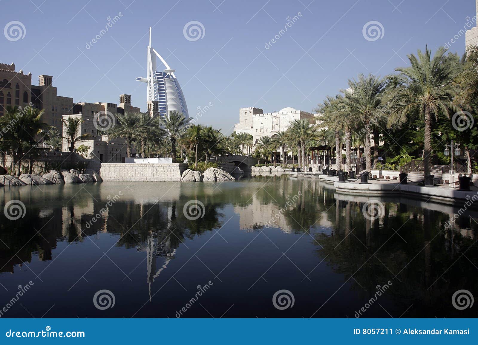 Dubai medinat stock image. Image of culture, jumeirah - 8057211