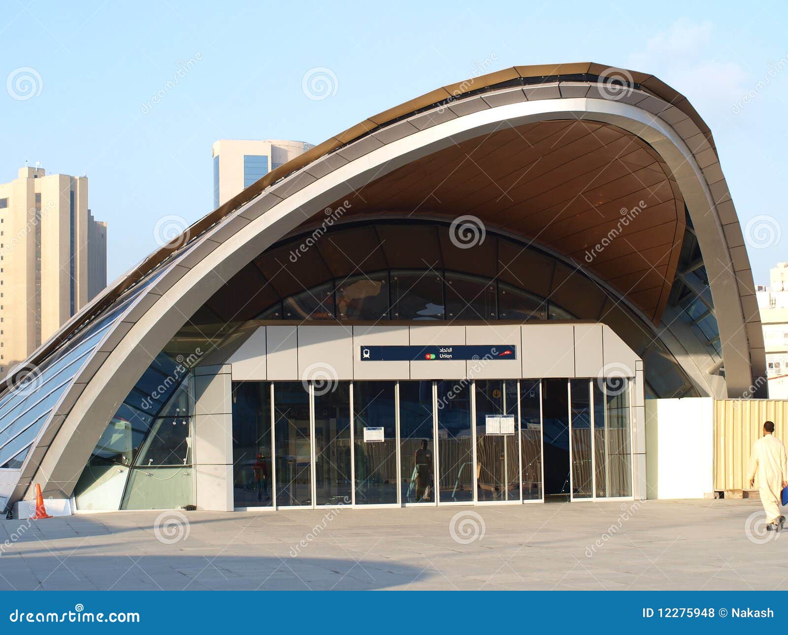 Dubai Metro Union Square Stock Images by Megapixl