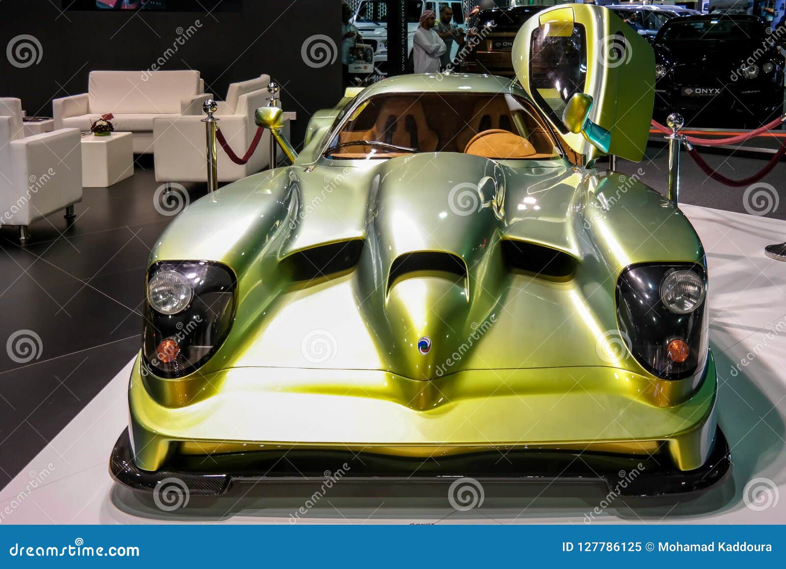 Dubai Motor Show, Rare Hyper Car Displayed Editorial Image - Image of ...