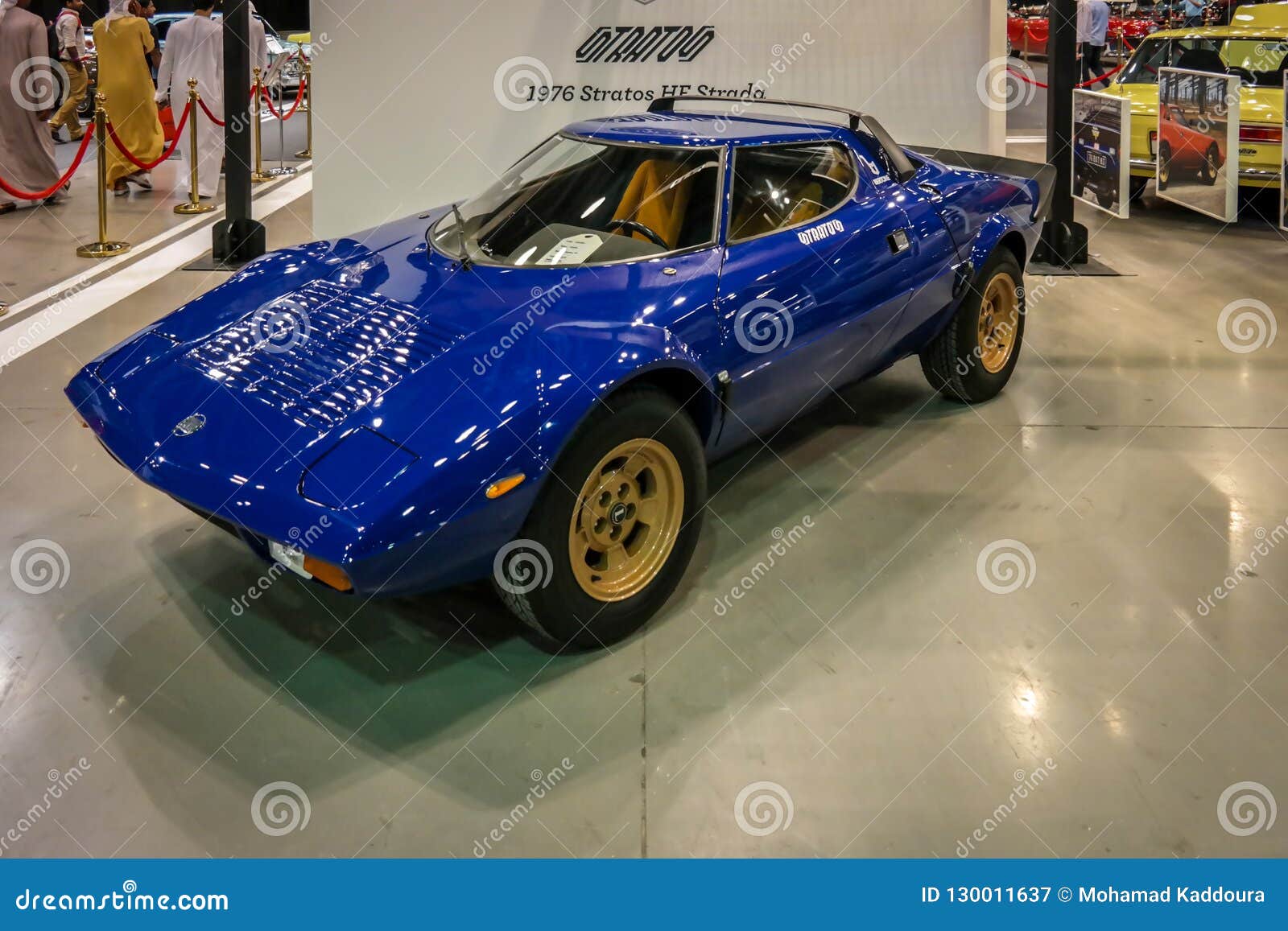 Dubai Motor Show, Rare Vintage Hyper Car Displayed Editorial ...