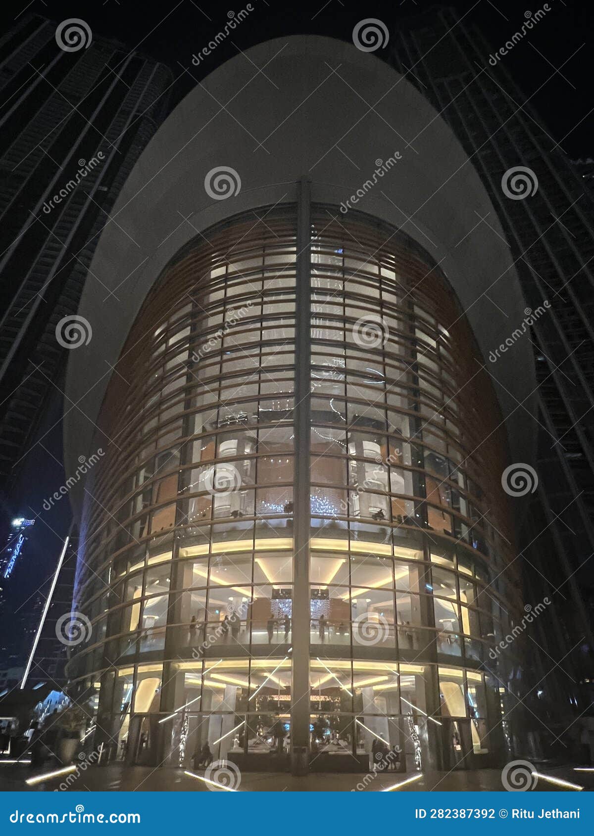 Dubai Opera Building in the UAE Editorial Photography - Image of ...