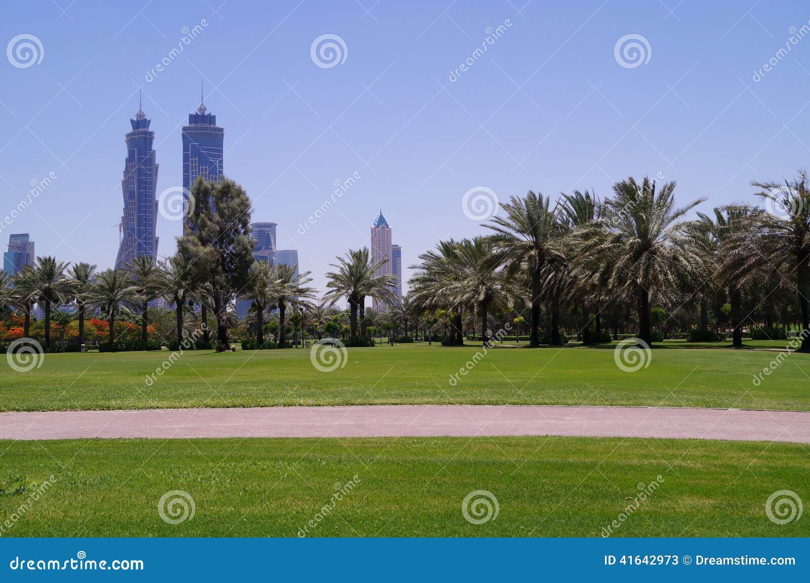 Dubai Safa Park stock image. Image of desert, garden - 41642973