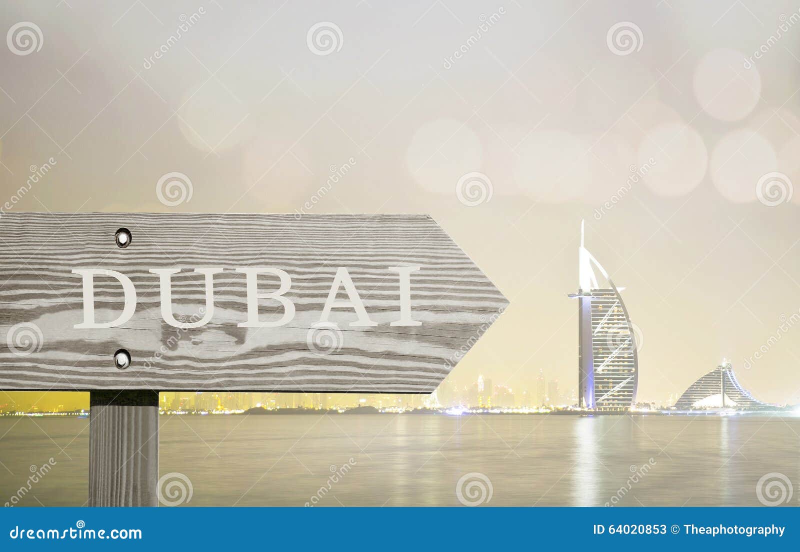 Dubai stock image. Image of arrow, relaxation, scenery - 64020853