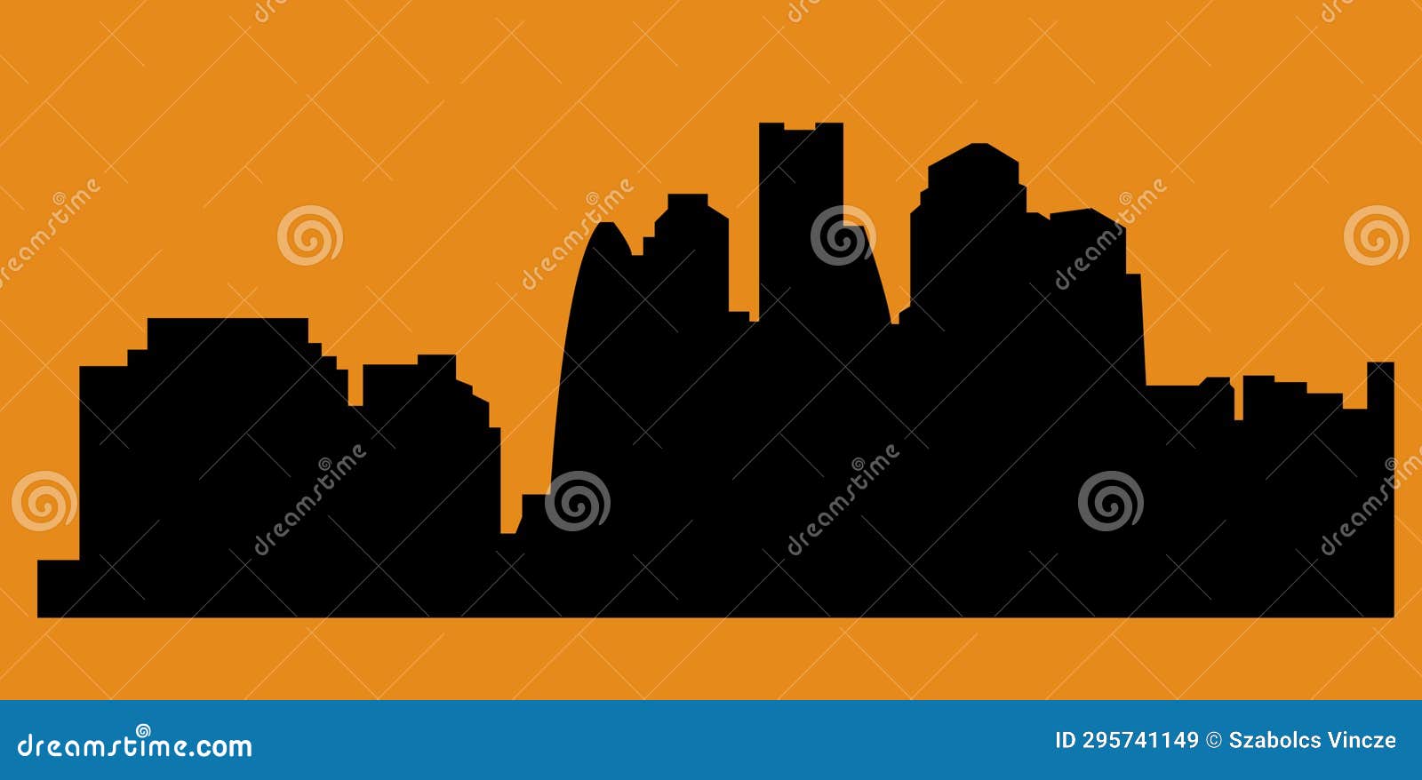 Dubai skyline stock vector. Illustration of silhouette - 295741149