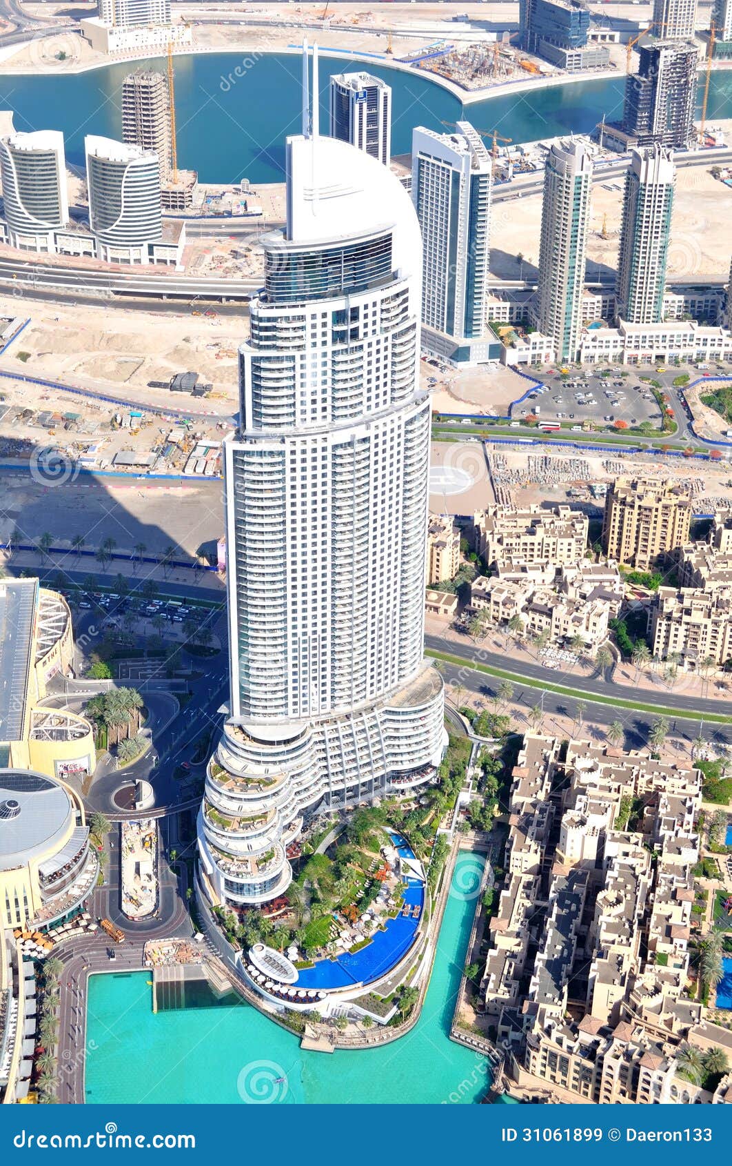 Dubai Skyscraper's Skyline Royalty-Free Stock Photo | CartoonDealer.com ...